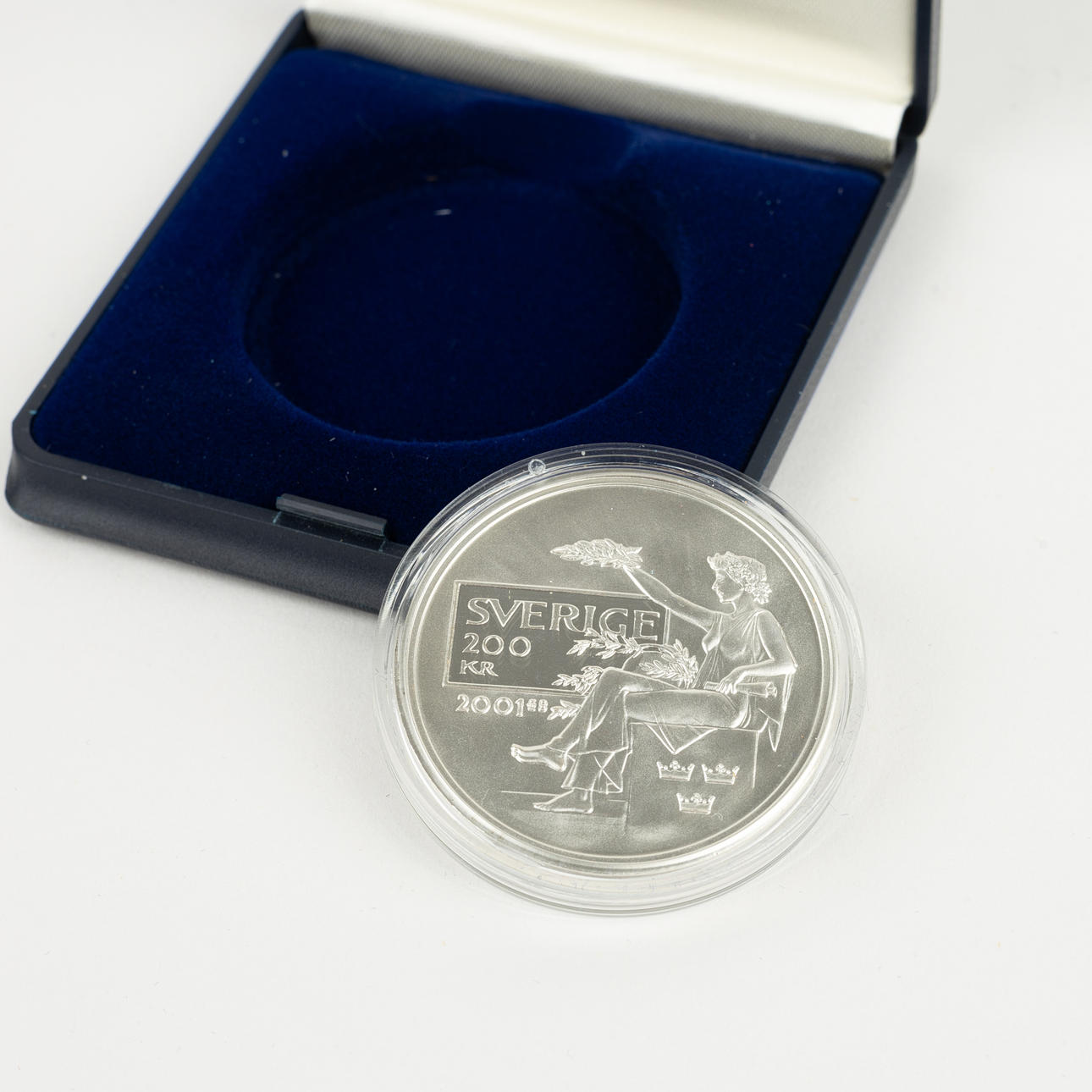 SILVERMYNT, 21 stycken minnesmynt, sterling, 2000-tal. Mynt, Medaljer ...