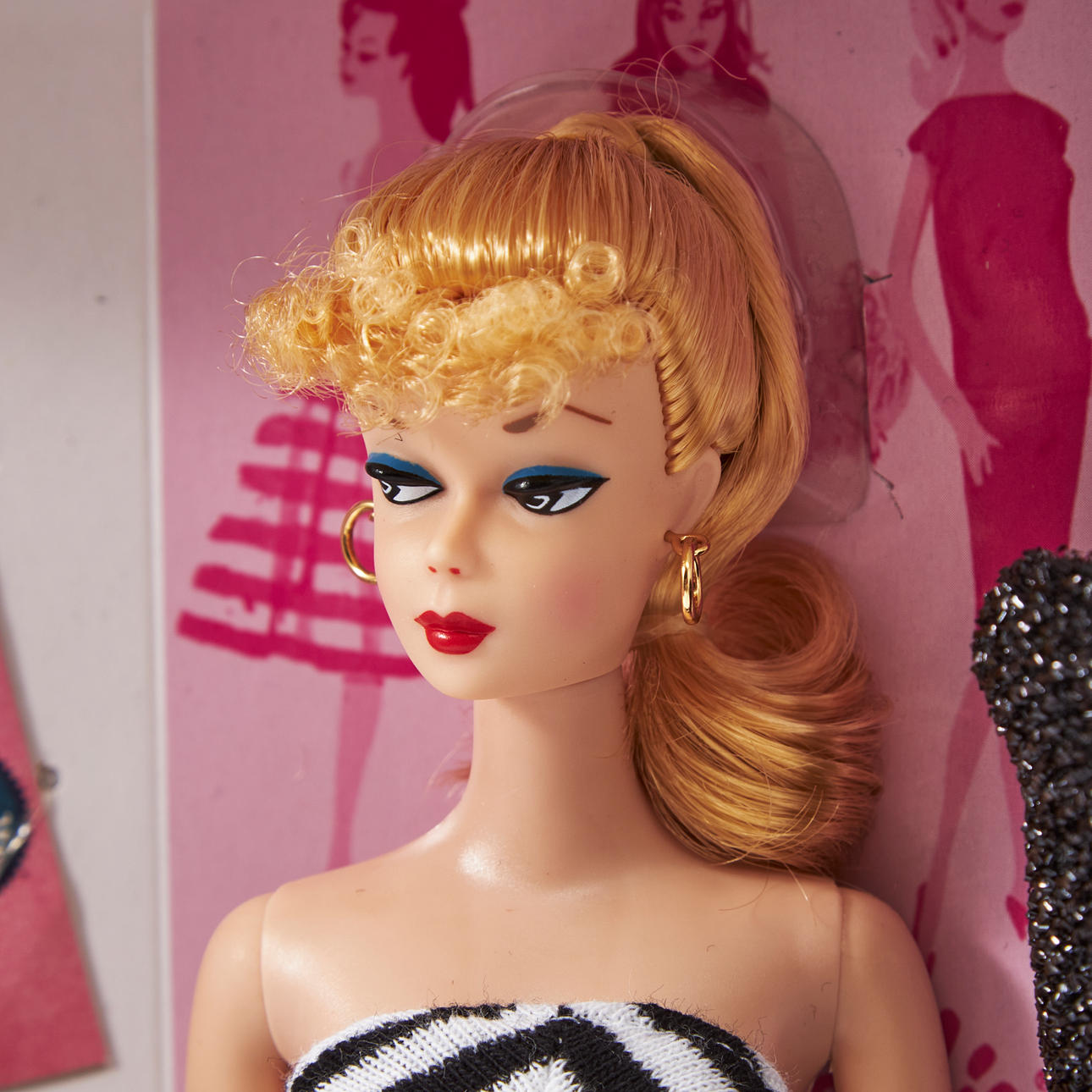 BARBIE, #N4974, 1959 50th Anniversary Barbie Collector, Reproduction ...