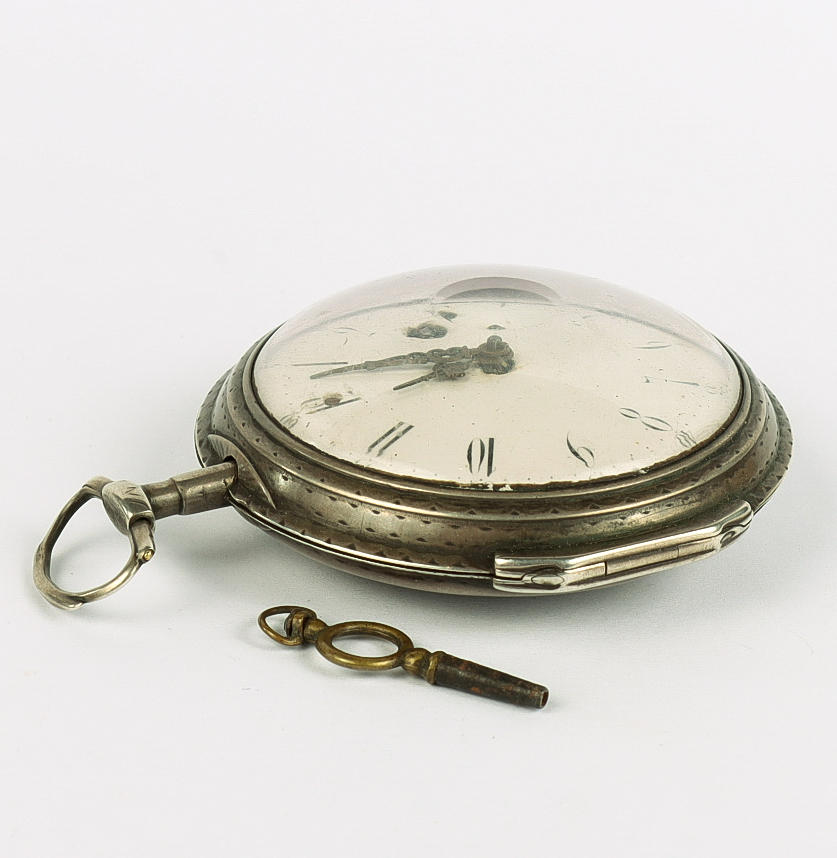 FICKUR, Nicolas Lind (svensk), London, silver med spindelgång, 17/1800 ...