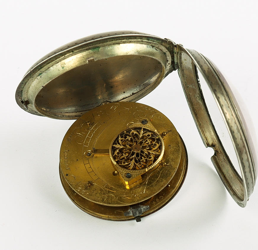 FICKUR, Nicolas Lind (svensk), London, silver med spindelgång, 17/1800 ...