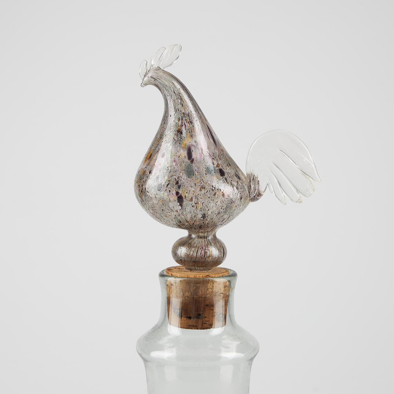 KAJ FRANCK. A decanter, Rooster bottle, signed K. Franck Nuutajärvi ...