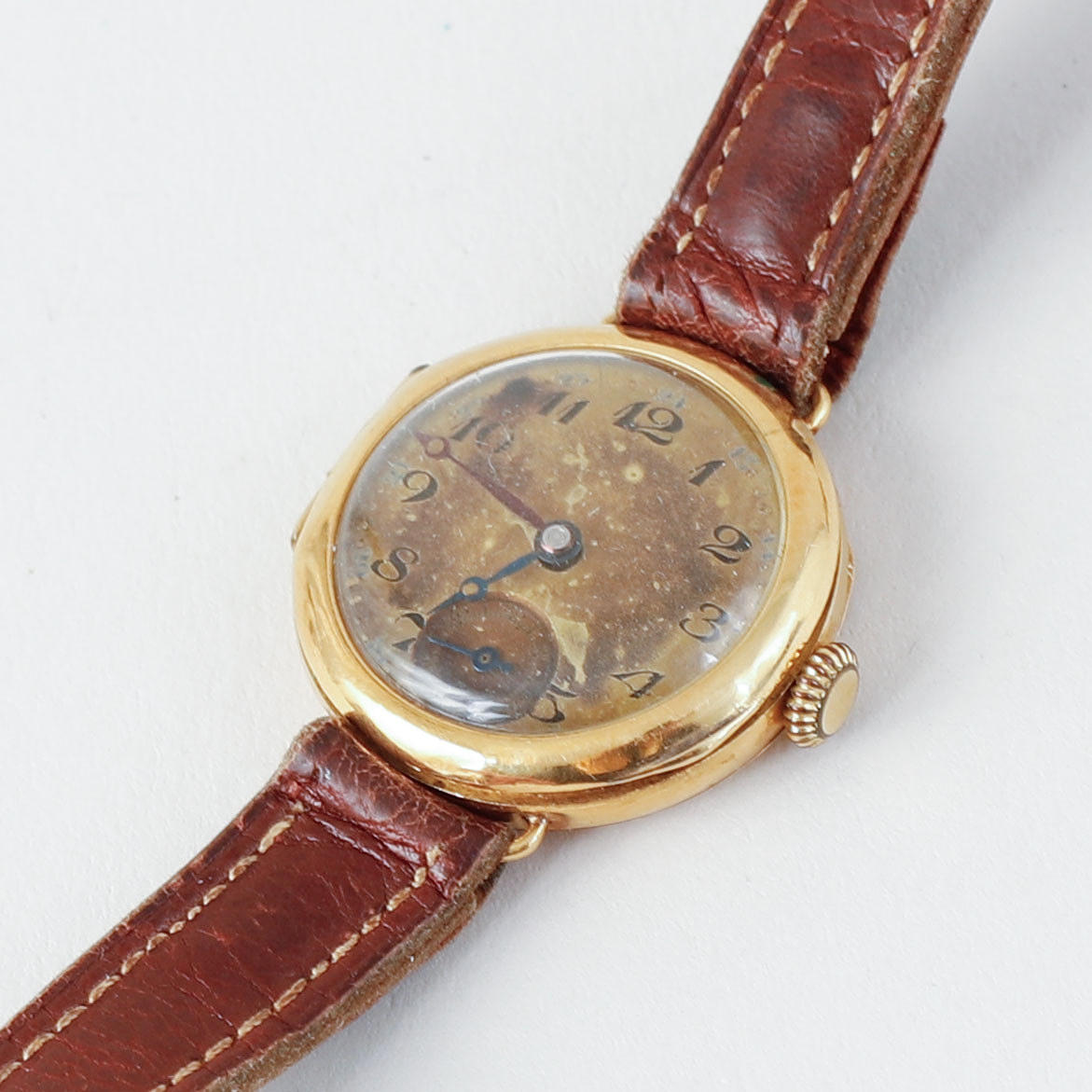WRISTWATCH, Mido, 18k in case, manual winding, early 20th century ...