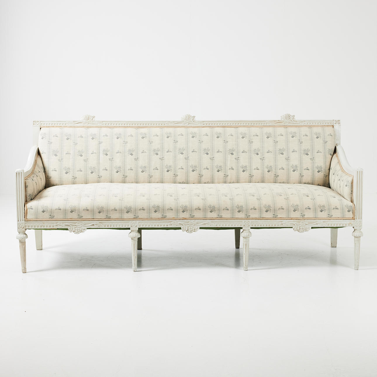 A early 19th century Gustavian Lindome sofa. Furniture Sofas seatings Auctionet