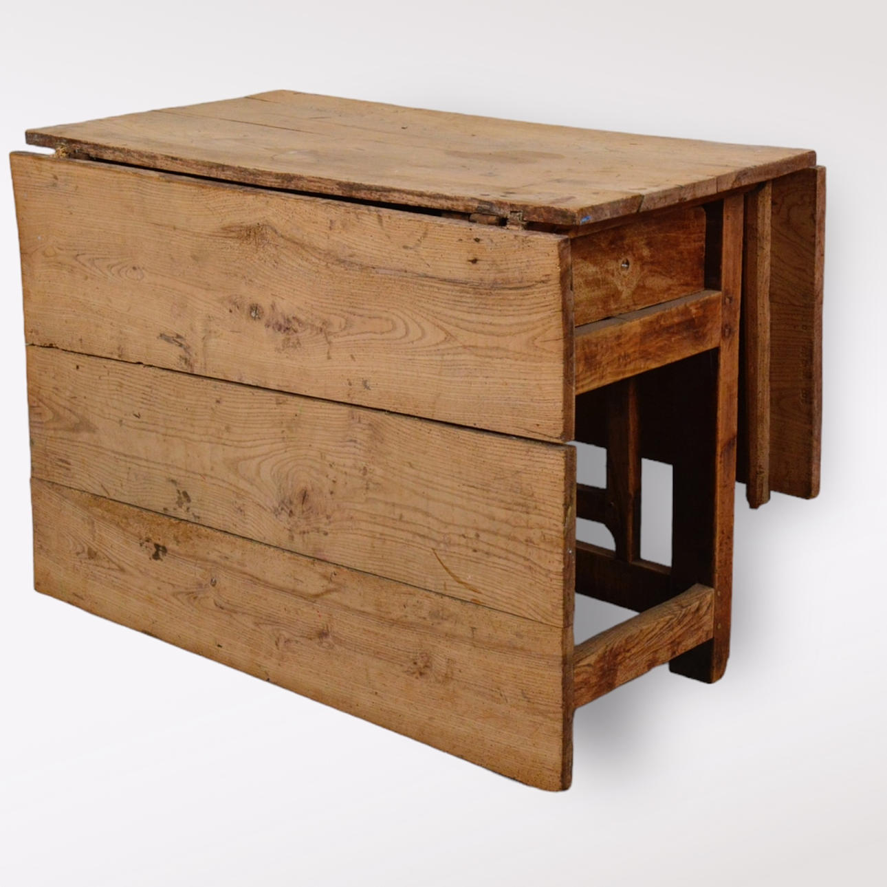 SLAGBORD, sarg med låda, 1800-tal. Möbler - Bord - Auctionet