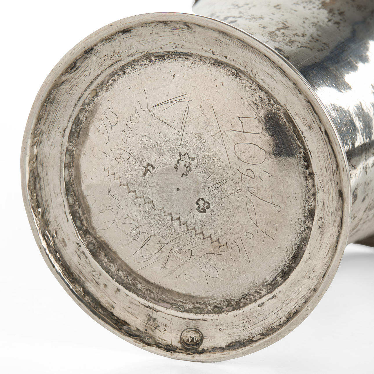 BÄGARE, silver, 1753, Henrik Jacob Losch (verksam i Stockholm 1727–1759 ...