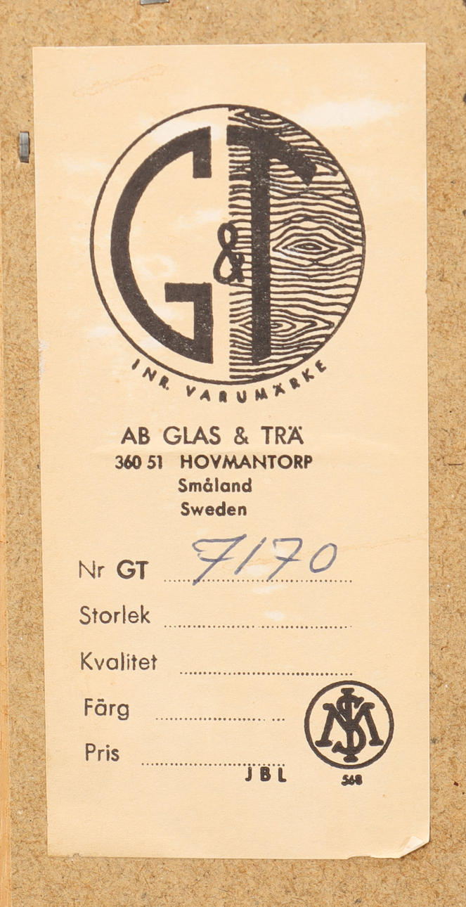 SPEGEL AB Glas & Trä Hovmantorp. Speglar - Auctionet