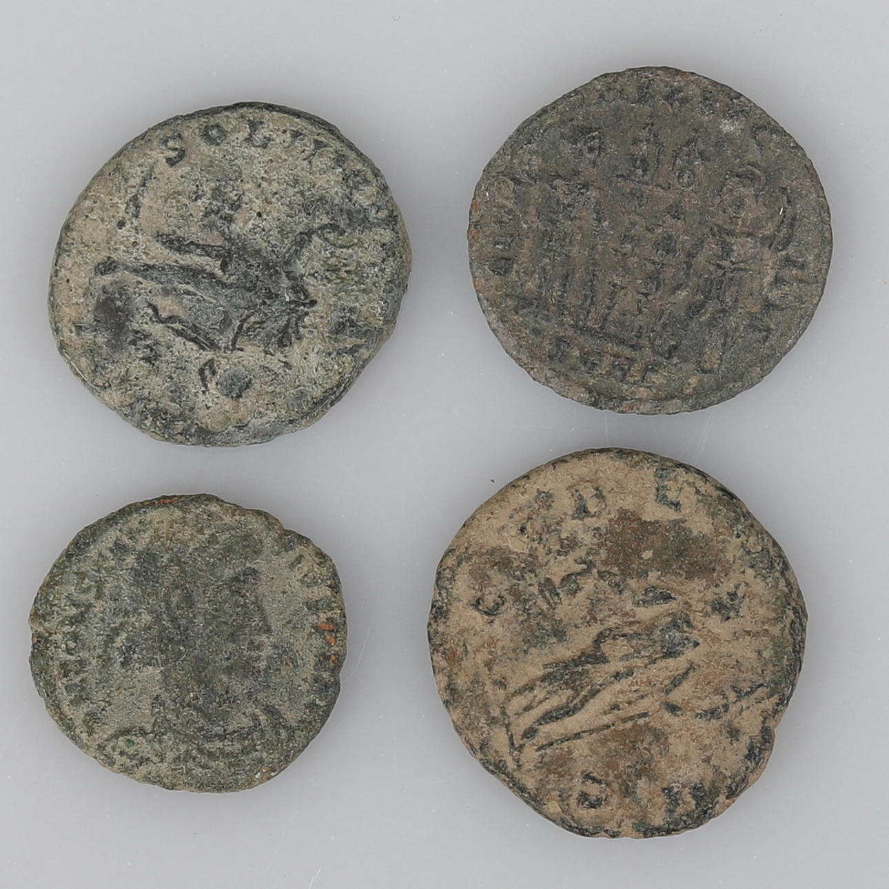 ROMERSKA MYNT, 4 st. Mynt, Medaljer & Frimärken - Mynt - Auctionet