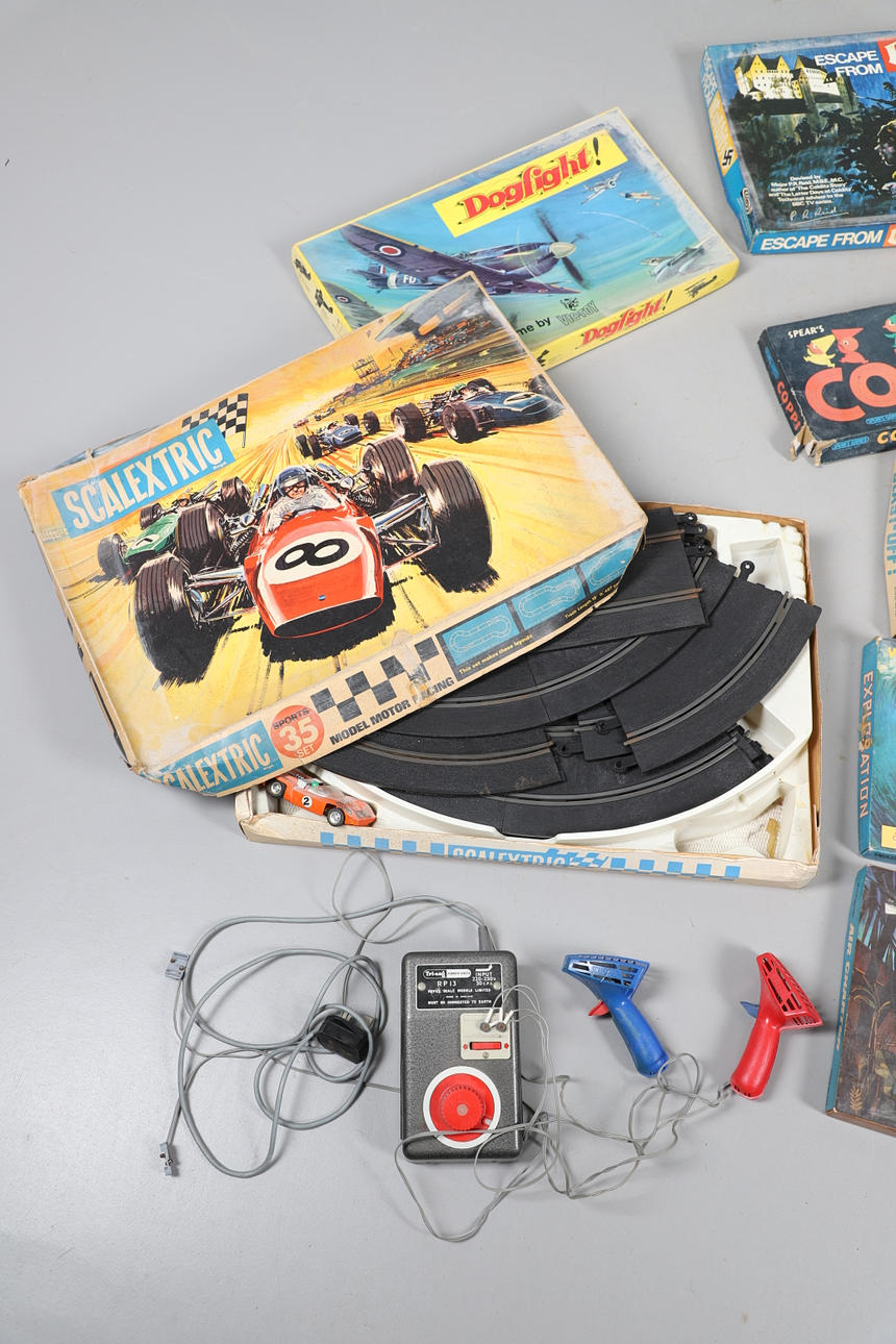 HORNBY BOXED TRAIN SET, SCALEXTRIC SET & BOXED GAMES. Toys - Toys ...