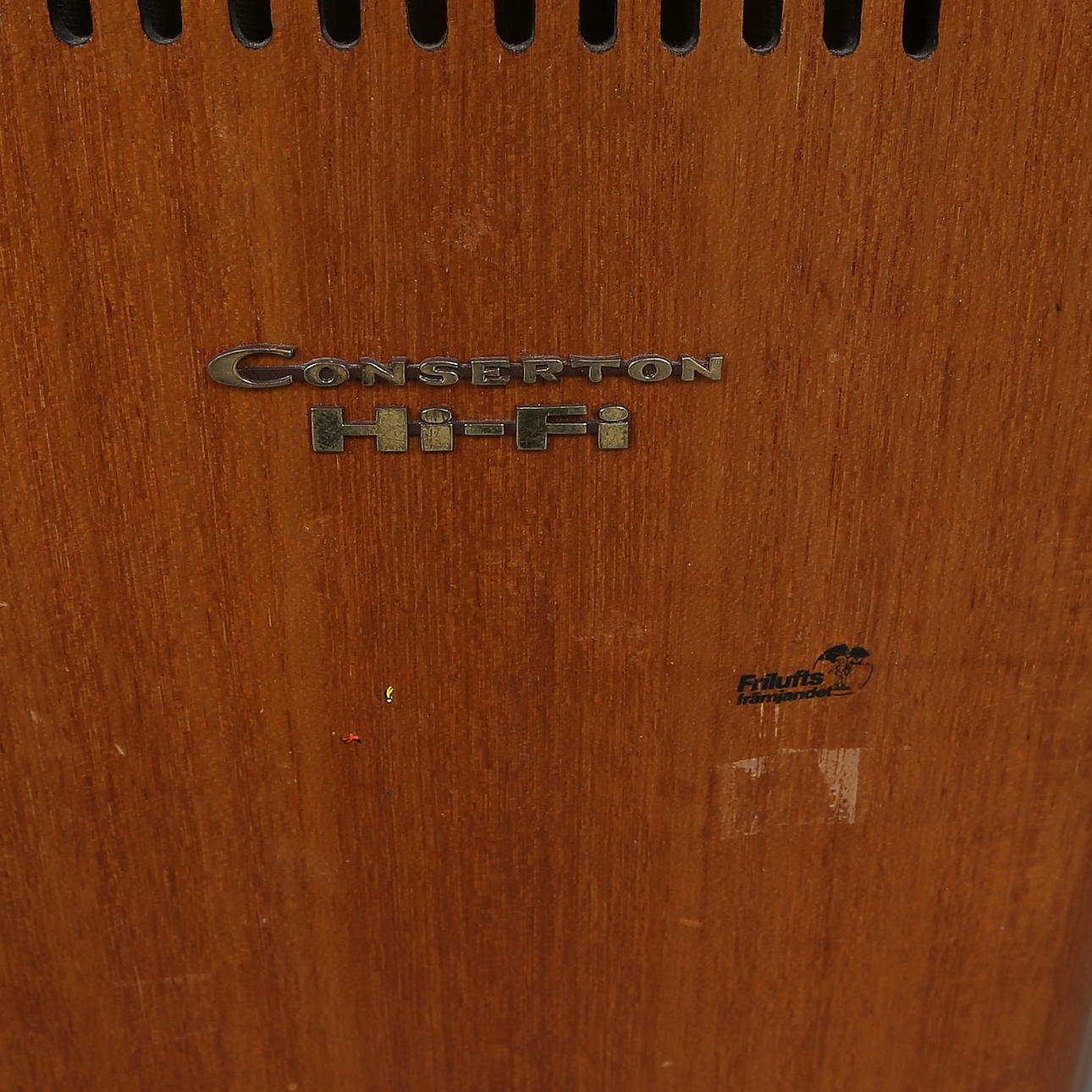 HÖGTALARE, teak, Conserton Hi-Fi. Typ V 6001 H. Övrigt - Modern Teknik ...
