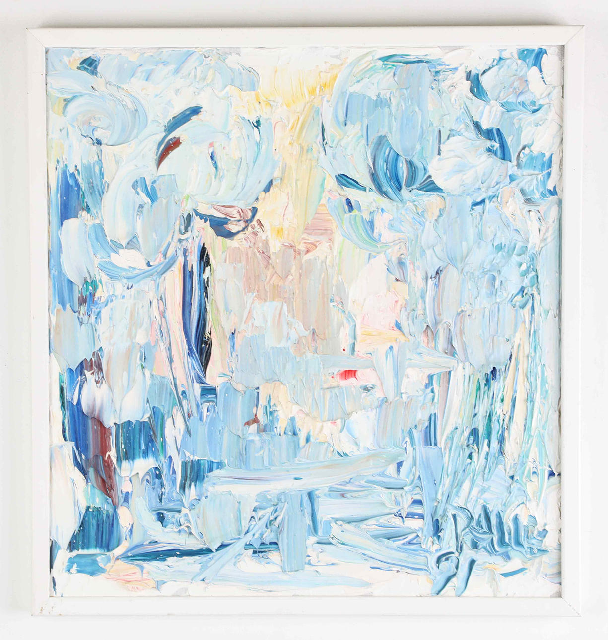 PALLE LINDSTRÖM. Olja på duk, "Träden" signerad, daterad -91. Konst ...