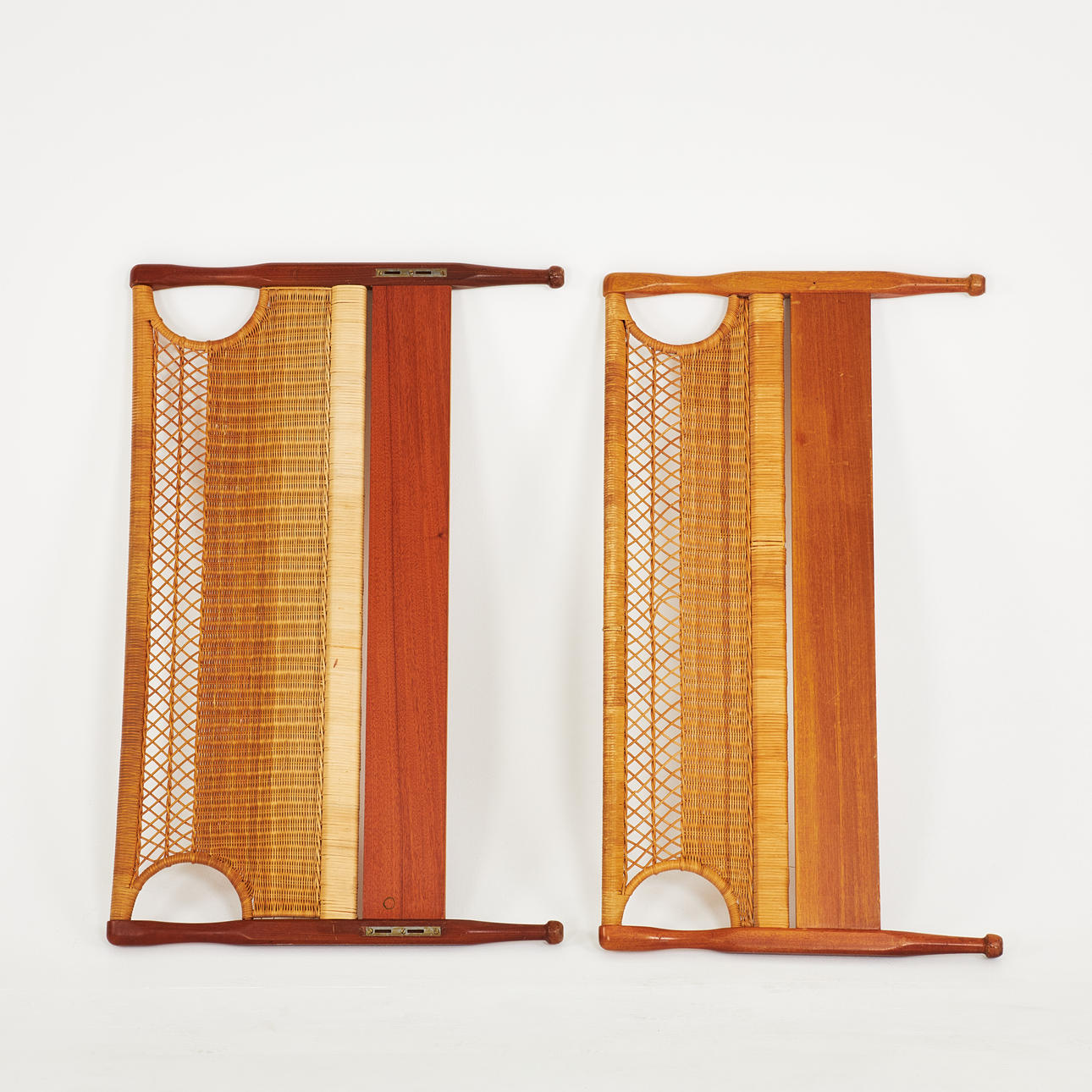 JOSEF FRANK. Sänggavel, för Svenskt tenn, modellnummer 906. huvud samt ...