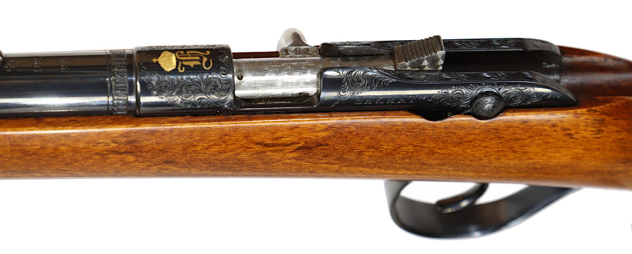 RIFLE, Repeater, make Husqvarna, model 165 Luxury, caliber .22LR, no ...