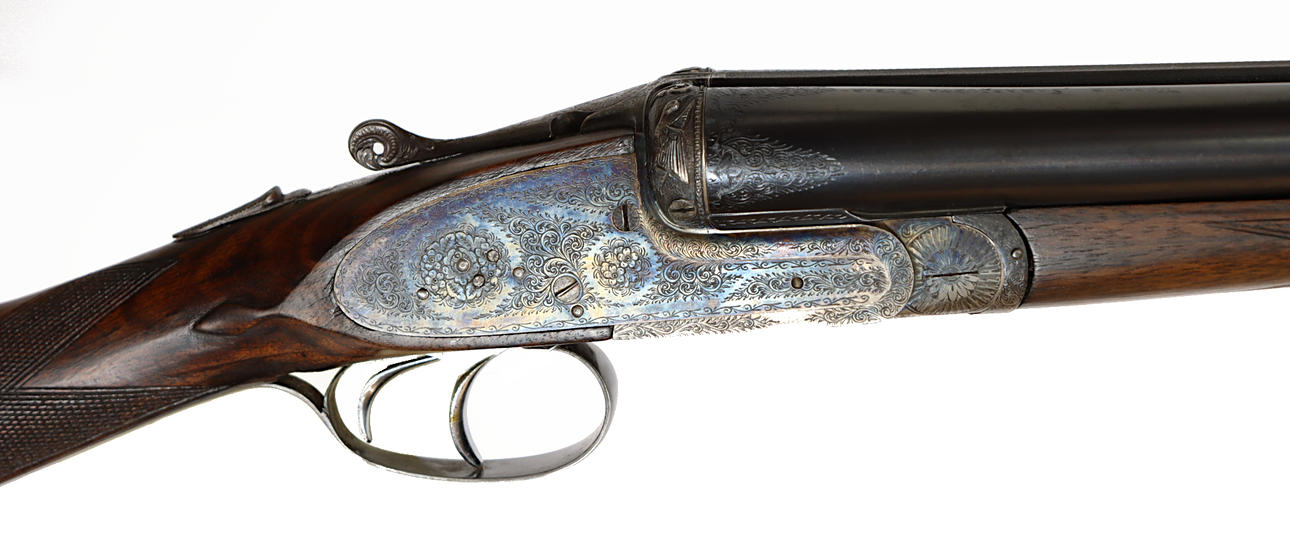 HAGELGEVÄR, Enkelskott, fabrikat Victor Sarasqueta, kaliber 12/70 ...