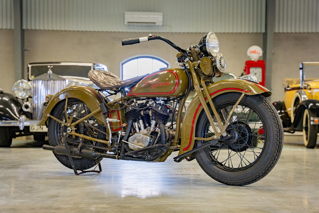 HARLEY DAVIDSON RL, årsmodell 1934, USA. Fordon, Båtar & Delar ...