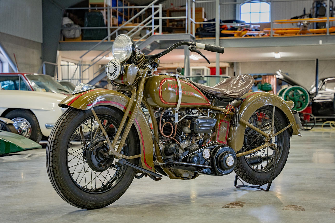 HARLEY DAVIDSON RL, årsmodell 1934, USA. Fordon, Båtar & Delar ...