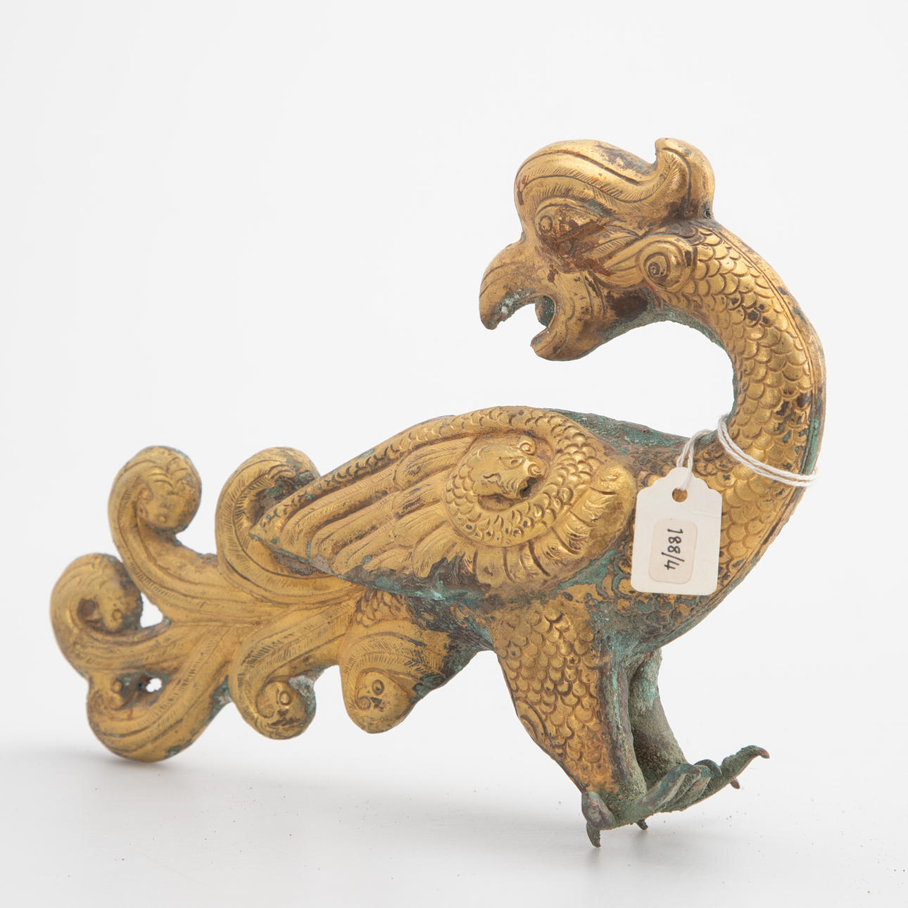 Mythical Cream/Wonder Animal 'Red Bird of the South', Zhu Que, mid 20s ...