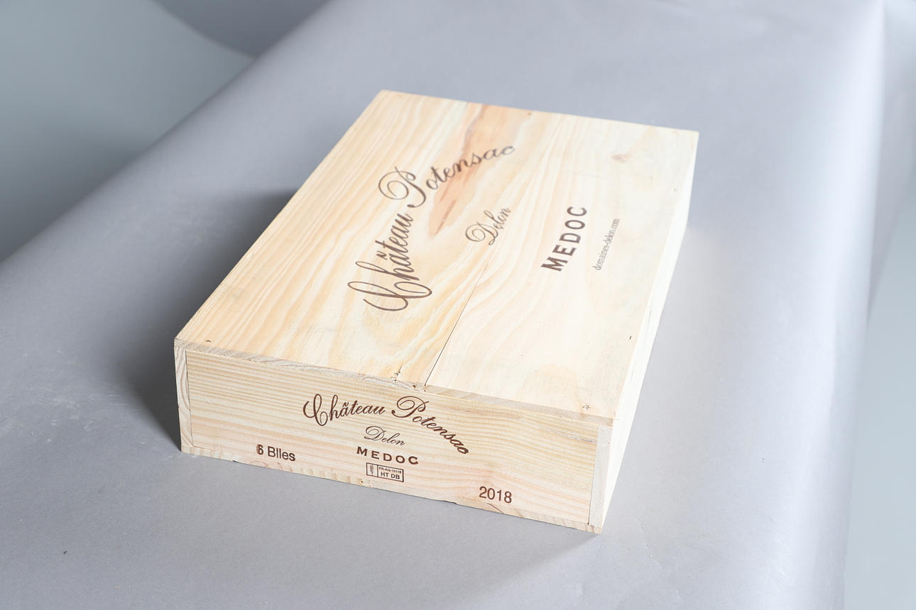 CHATEAU POTENSAC DELON MEDOC 2018 - CASED. Wine, Port & Spirits - Auctionet