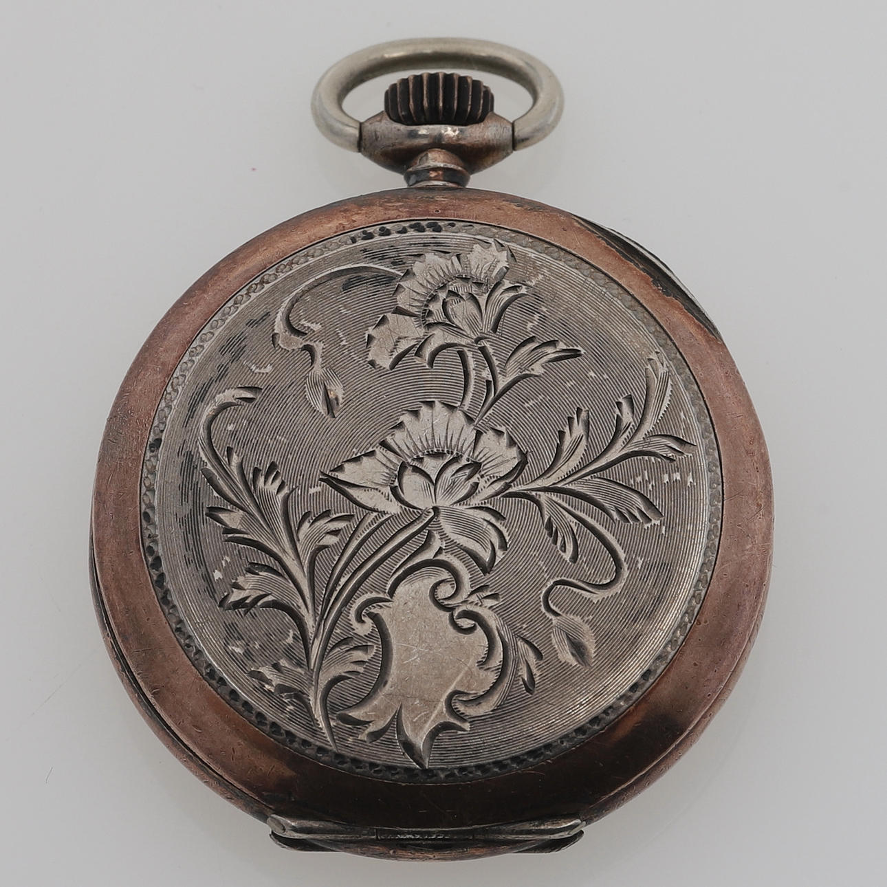 FICKUR, silver, Remontoir Ancre. Klockor & Ur - Fickur & Stoppur ...