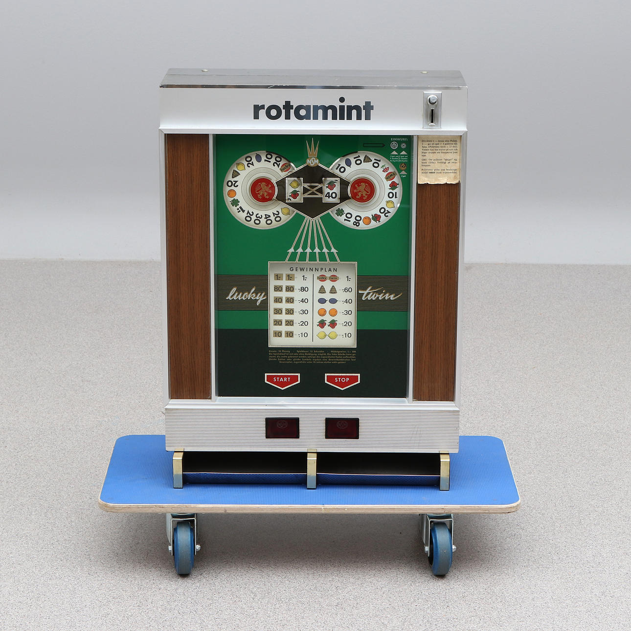 ROTAMINT, SPELAUTOMAT. 1960/70-tal. Samlarföremål - Teknika & Nautika ...