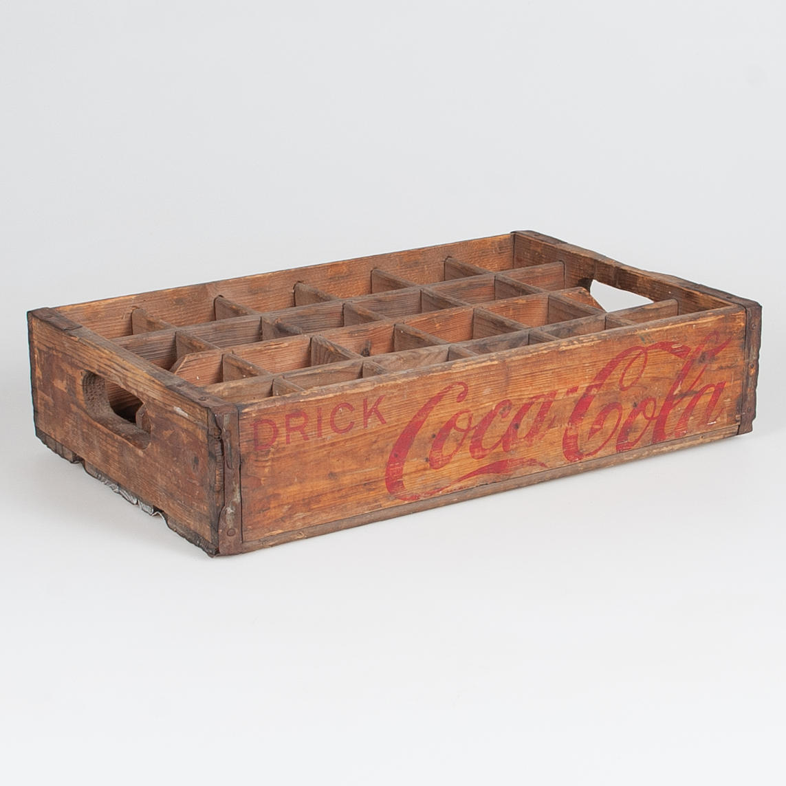 DRICKABACK, trä, Coca-Cola, 1900-talets mitt. Övrigt - Övrigt - Auctionet