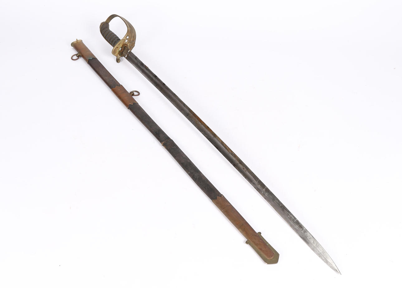 FIRST WORLD WAR PERIOD ROYAL NAVY WARRANT OFFICERS SWORD. Weapons ...