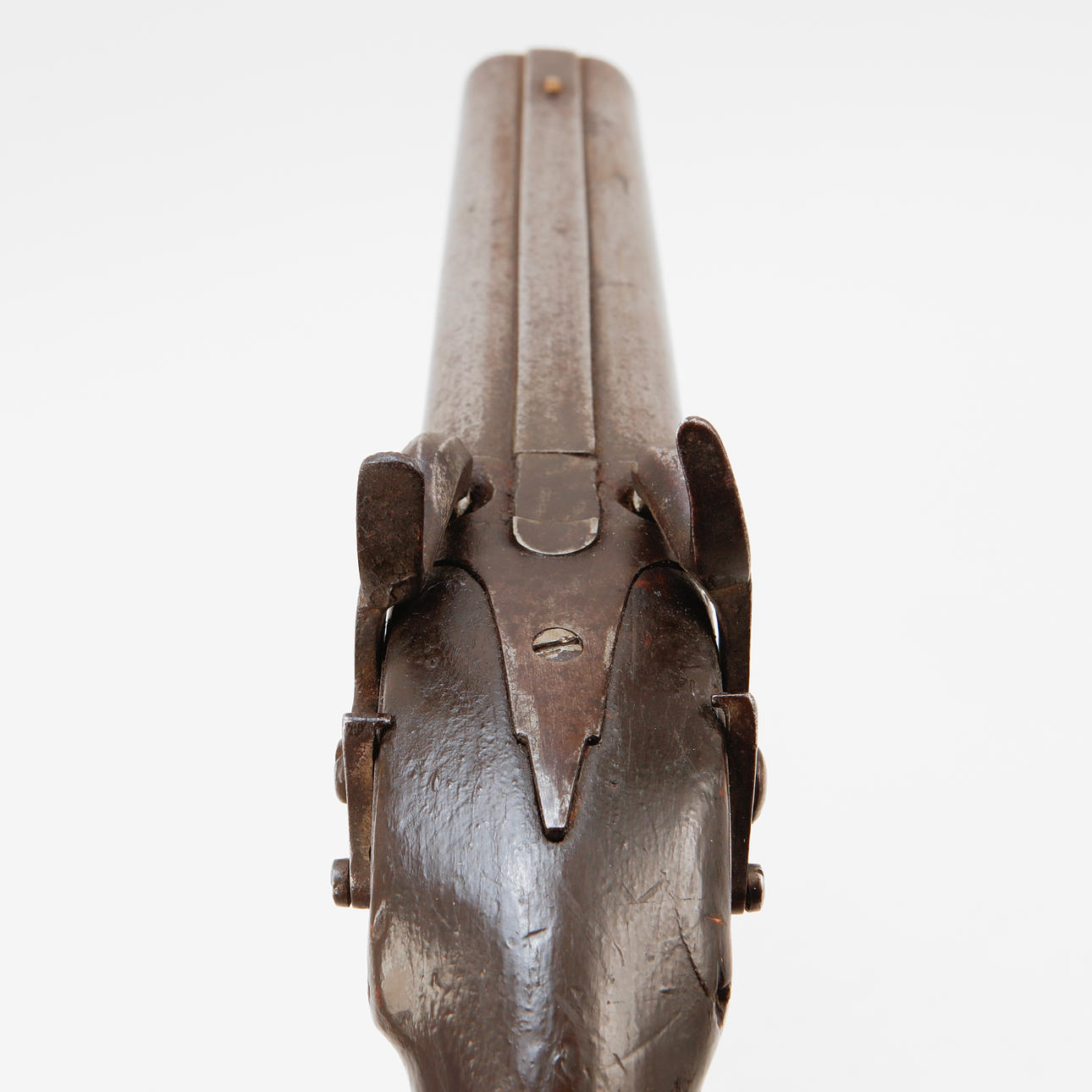 SLAG-LOCK PISTOL, double-barreled postillion gun, m/1853. Weapons ...