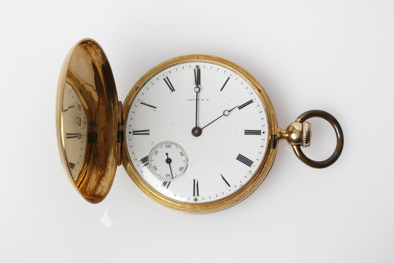 A PATEK & CIE pocket watch, 18k gold, circa 1850. Clocks & Watches ...