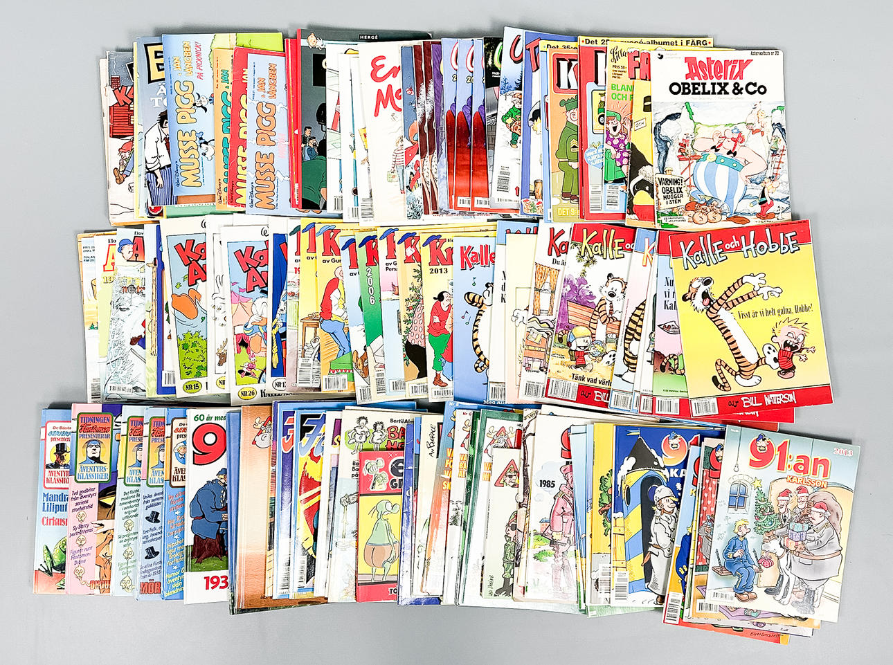 SERIETIDNINGAR, 102 st, 19/2000-talet. Leksaker - Serietidningar ...