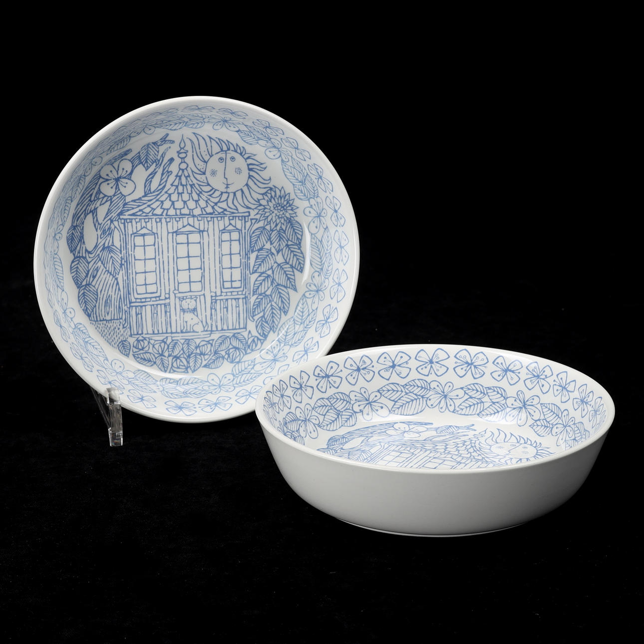 STIG LINDBERG. Tea set, 11 pieces, 'Boro', porcelain, Gustavsberg ...