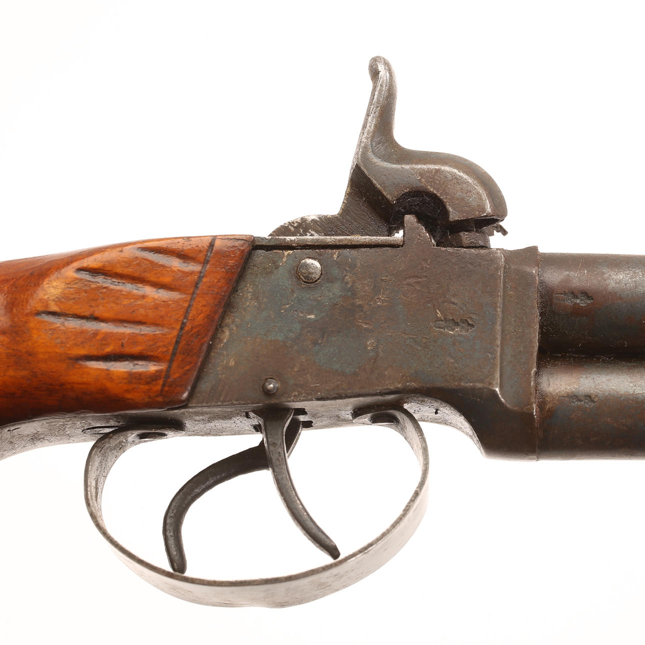 A German bock pistol, 19th century. Weapons & Militaria - Guns & Rifles ...