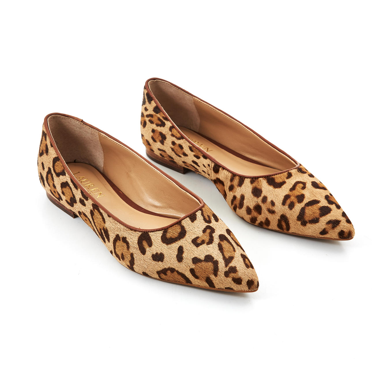 SKOR, Londyn flats ballet, Lauren Ralph Lauren. Vintagekläder ...