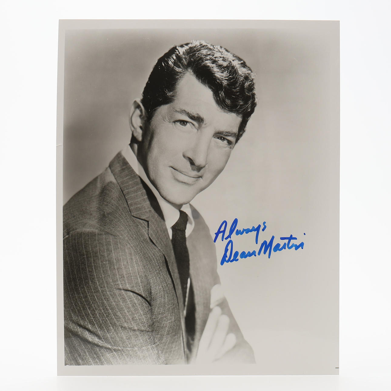 AUTOGRAPH. DEAN MARTIN. AMERICAN ACTOR, SINGER AND ENTERTAINER, (1917 ...