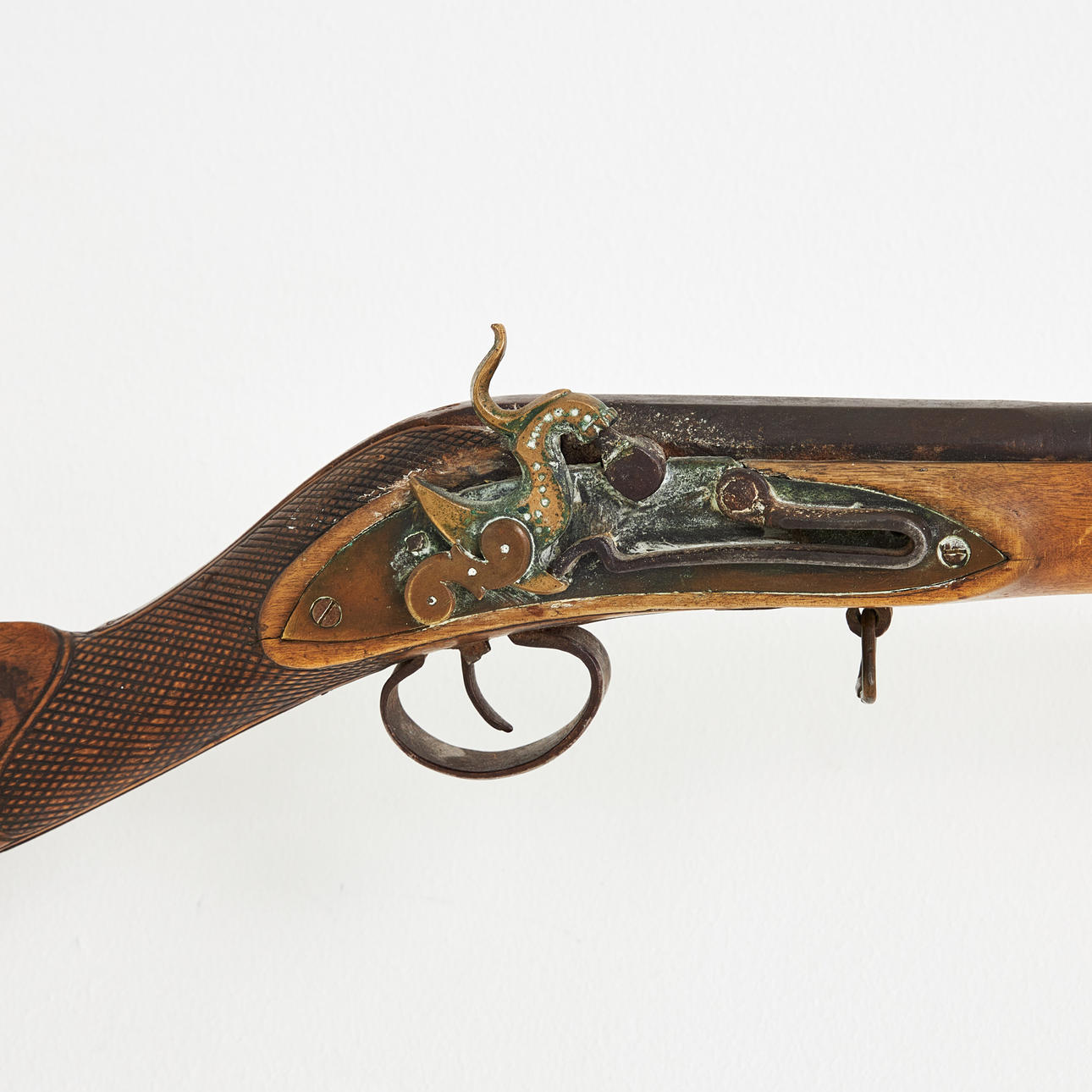 LODBÖSSA and HUNTING BAG, common bag, 19th century, snap-lock ...