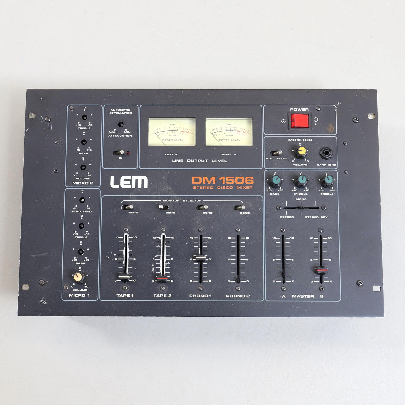 LEM, Stereo Disco Mixer, 1900-tal. Övrigt - Modern Teknik & Elektronik ...