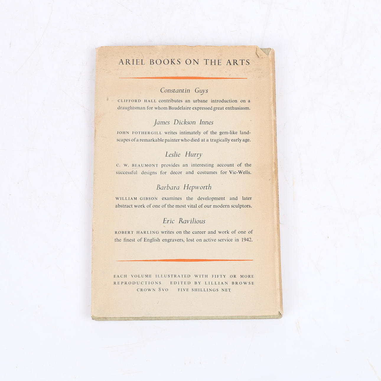 ROBERT HARLING, ENGRAVINGS BY ERIC RAVILIOUS. Books, Maps & Manuscripts ...