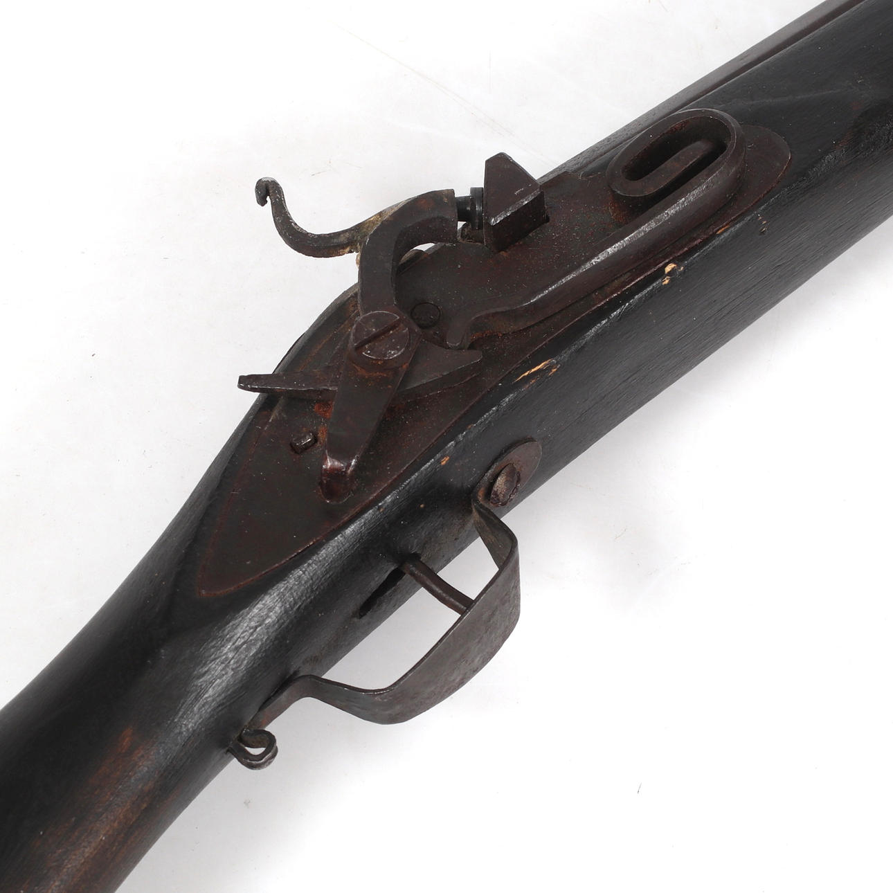 SLAGLOCK RIFLE, octagonal and fluted barrel, Norbotten lock, sk. “Sami ...