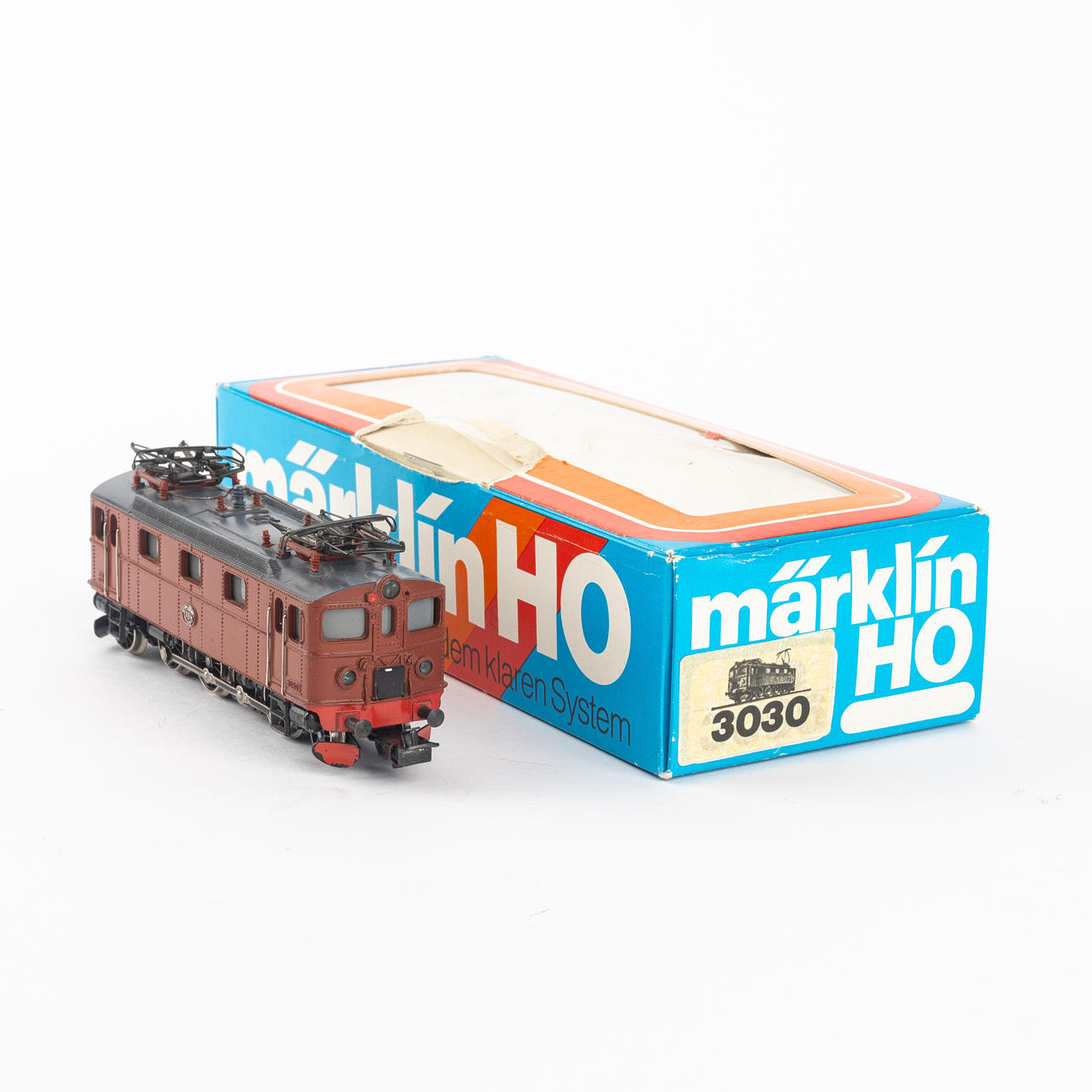 MÄRKLIN 3030 SJ DA-Locomotive 884, original packaging. Toys - Toys ...