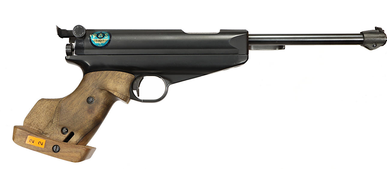 LUFTPISTOL, e, fabrikat Feinwerkbau, modell 65, kaliber 4,5mm, tillv.nr ...