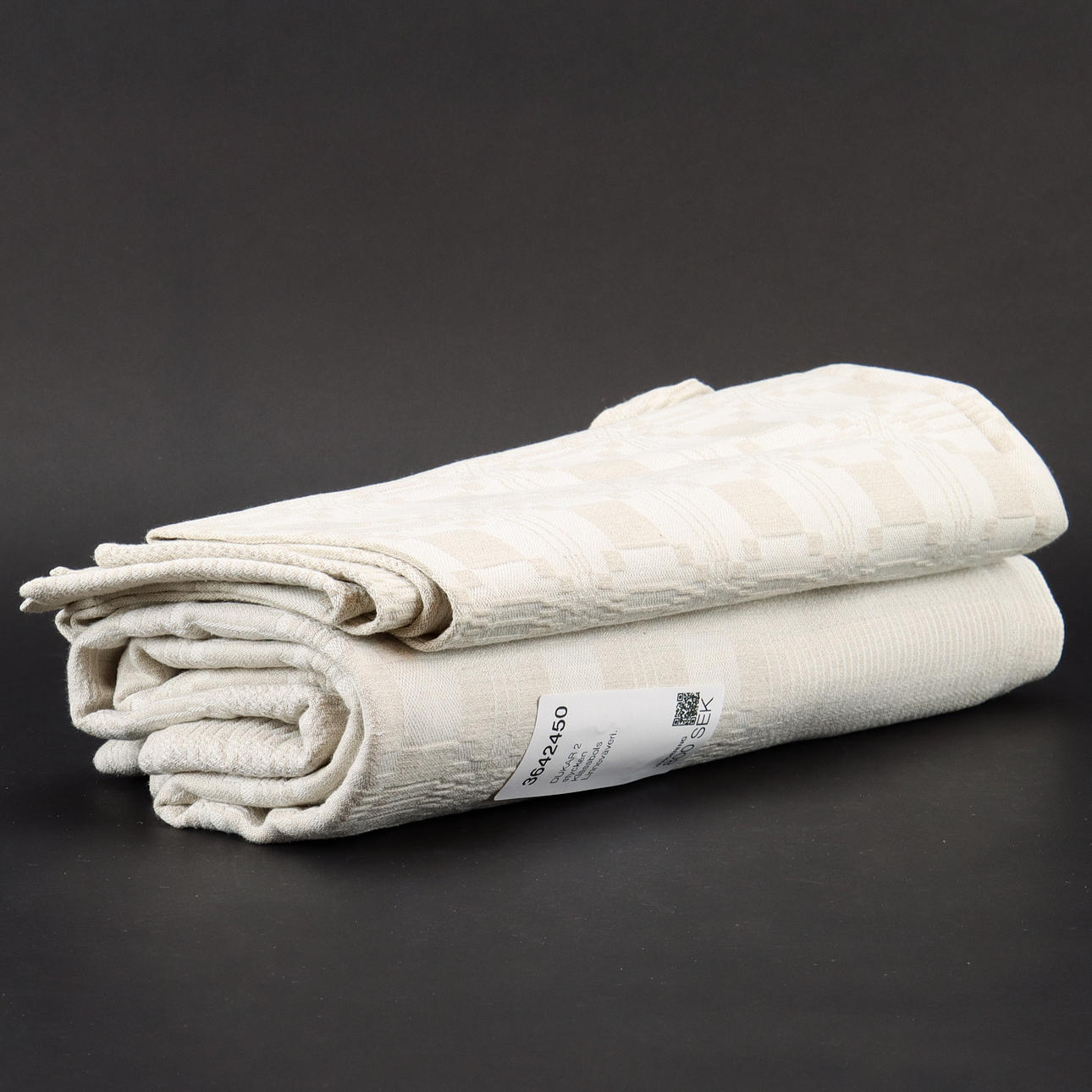 DUKAR 2 stycken Klässbols Linneväveri. Mattor & Textil - Textil - Auctionet