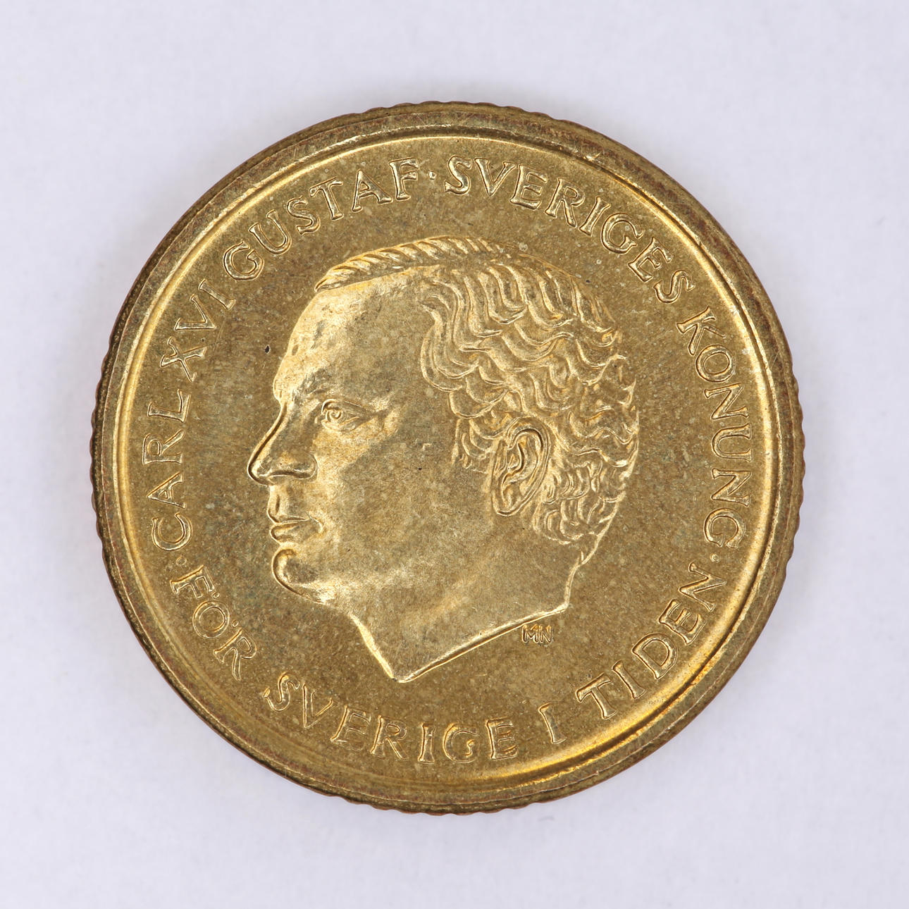 MYNT, 10-krona, omvänd stamp, Carl XVI Gustaf, 1991. Mynt, Medaljer ...