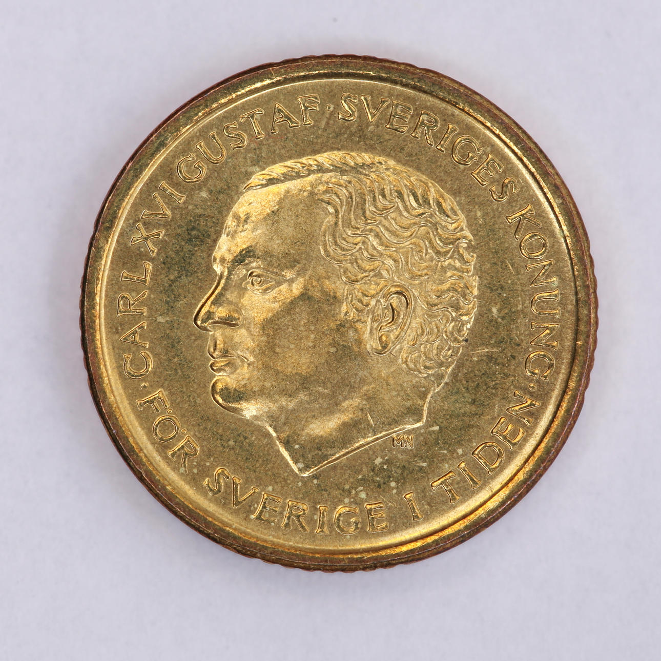 MYNT, 10-krona, omvänd stamp, Carl XVI Gustaf, 1991. Mynt, Medaljer ...