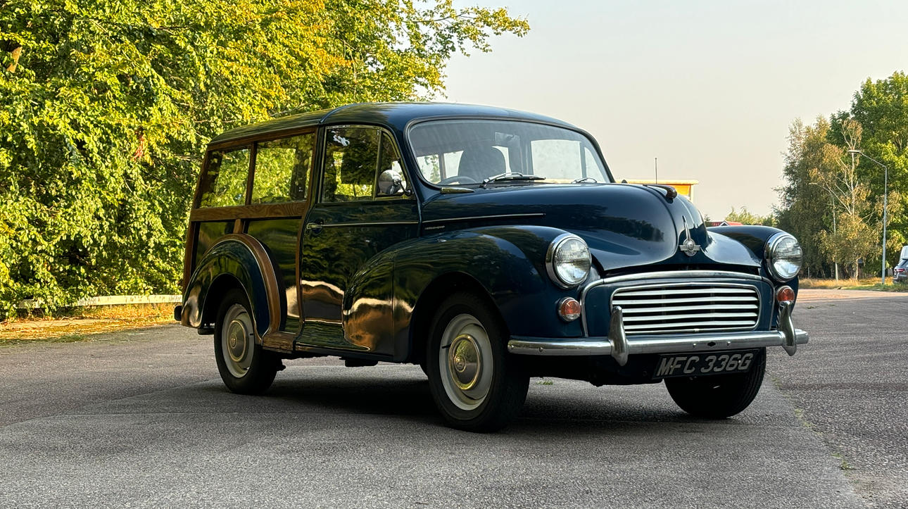 MORRIS, modell Minor Traveller 1000 "Woody" , 1969. Fordon, Båtar ...