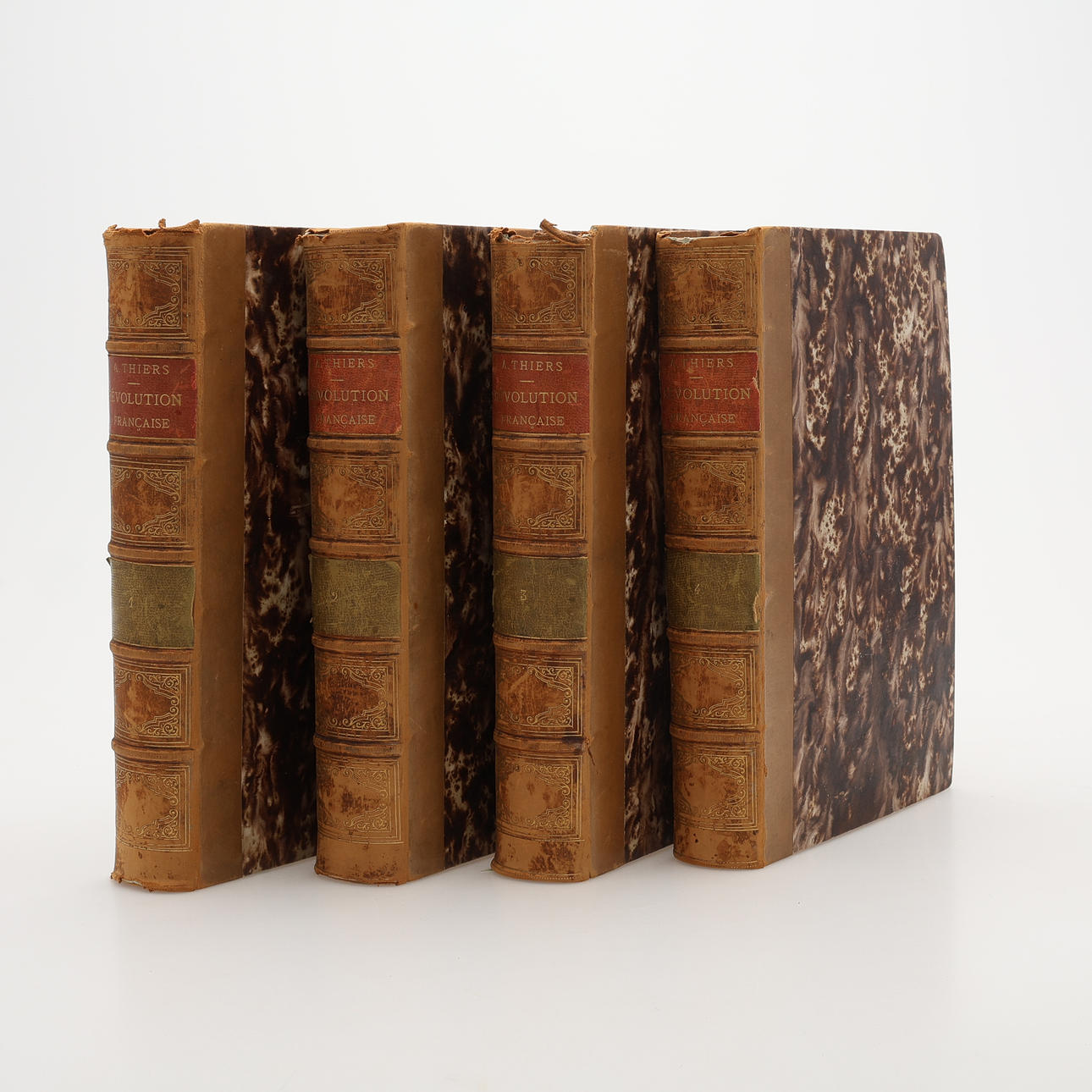 FRANSKA REVOLUTIONEN. ADOLPHE M.THIERA INTRESSANT ILLUSTRERADE HISTOIRE ...