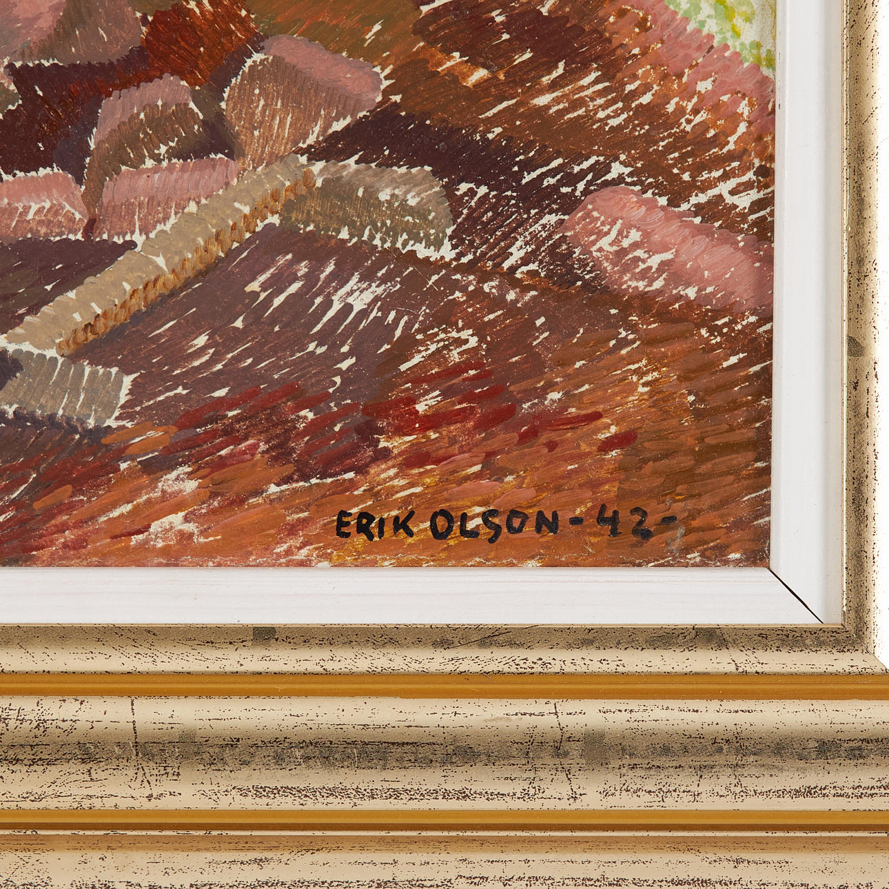 ERIK OLSON. “Landscape”. Art - Paintings - Auctionet