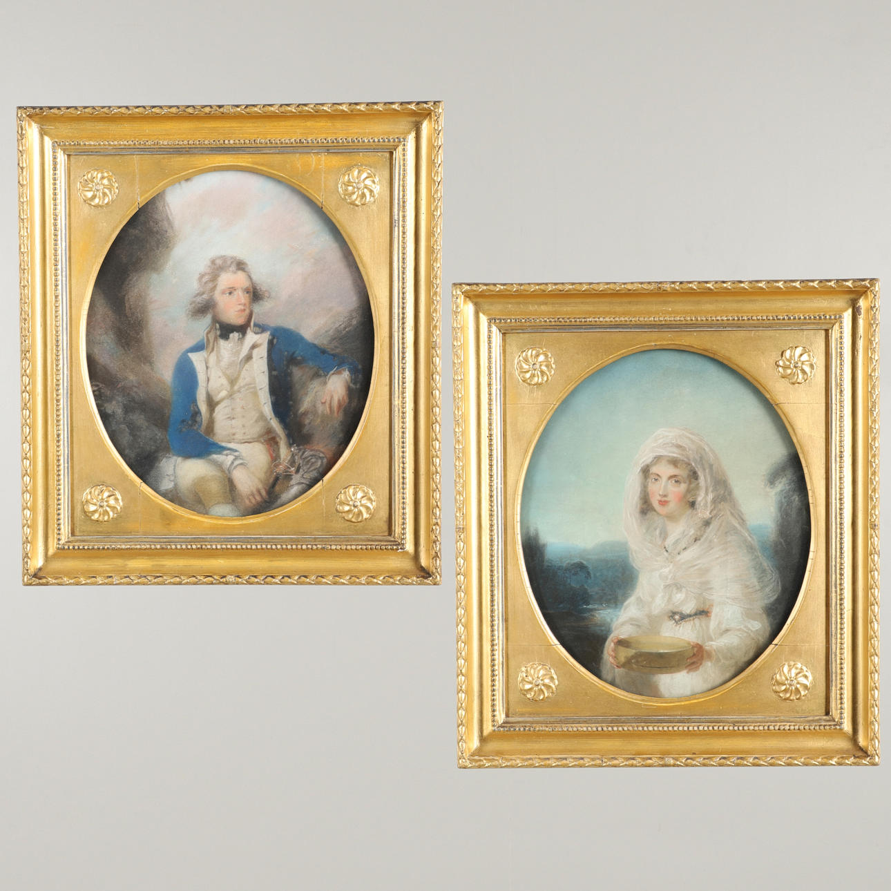 SIR THOMAS LAWRENCE, PRA (1769-1830). Attributed to. PORTRAIT OF A ...