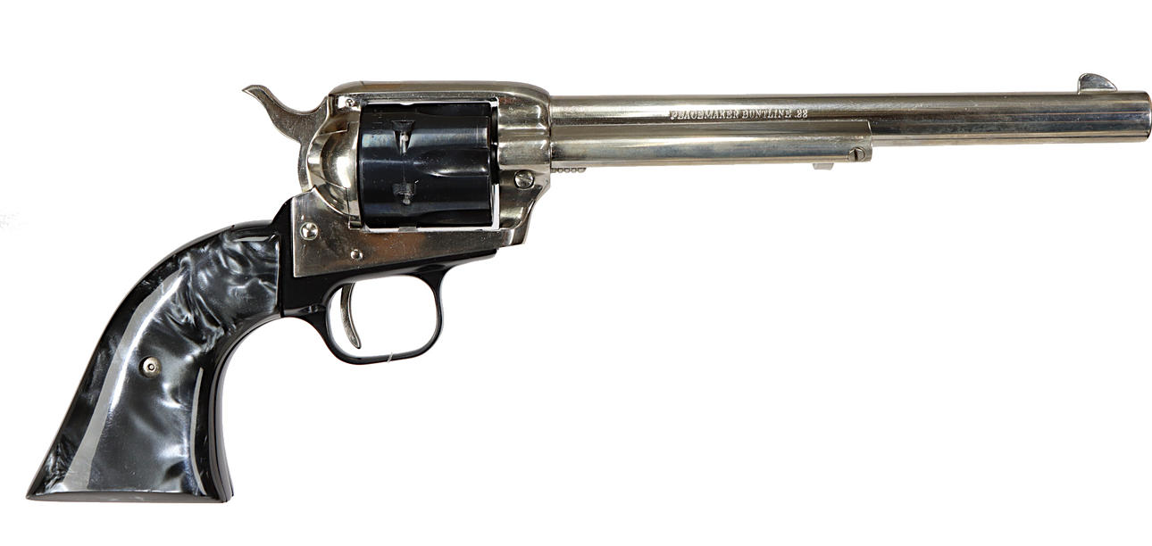 REVOLVER, make Colt, model Peacmaker Buntline .22, caliber .22LR, part ...