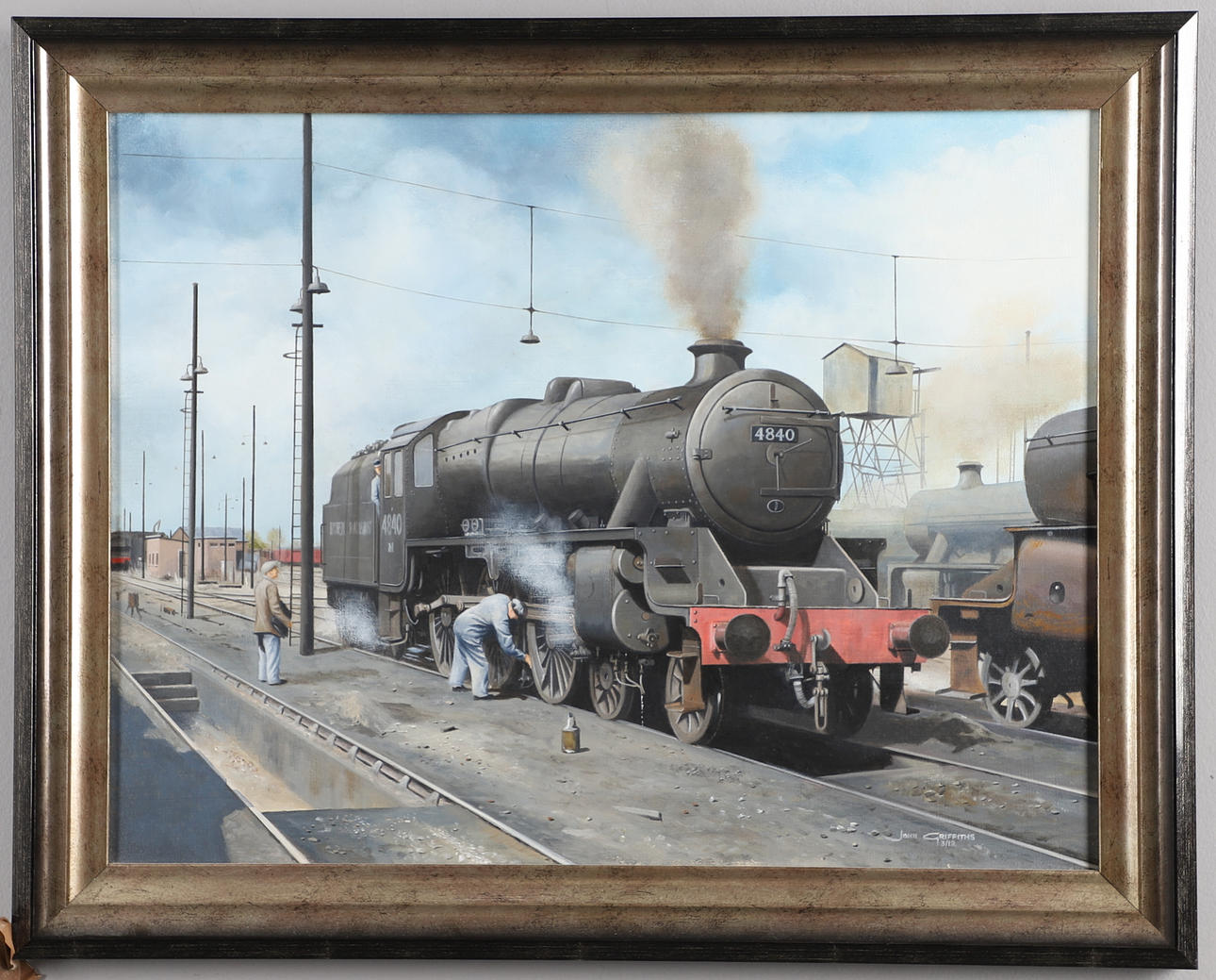 JOHN GRIFFITHS (CONTEMPORARY). BRITISH RAILWAYS STANIER CLASS 5, 4-6-0 ...