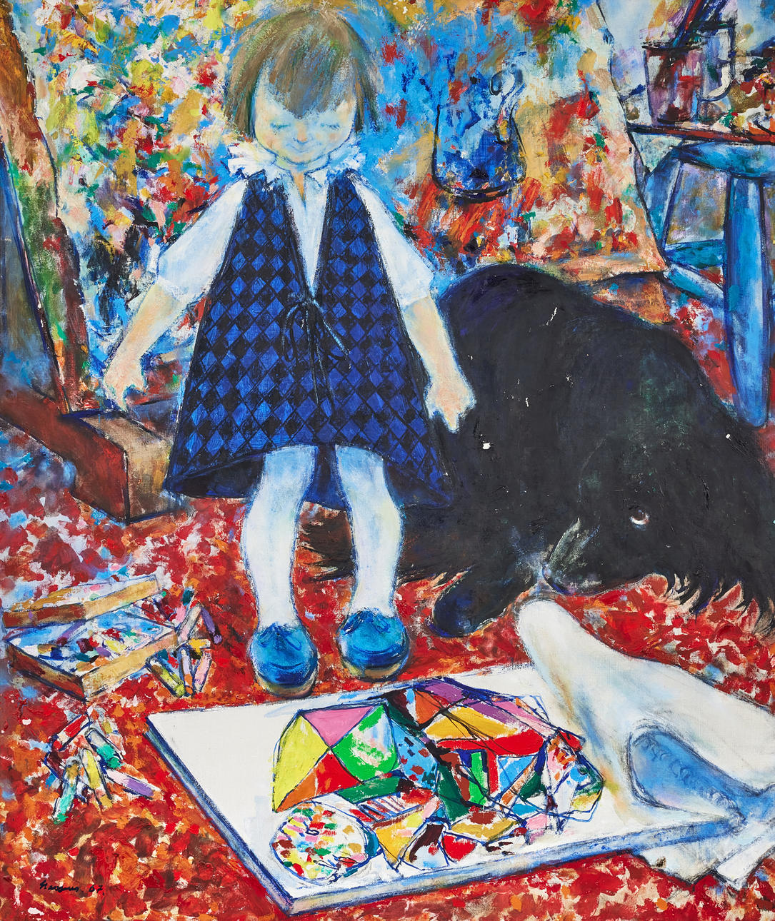 ERIK HAAMER. “Mai Muriga”. Art - Paintings - Auctionet