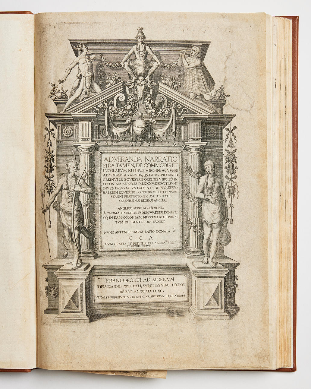 THEODOR DE BRY, VERY RARE COMPLETE COLLECTION OF THE VOYAGES, 1590-1634 ...