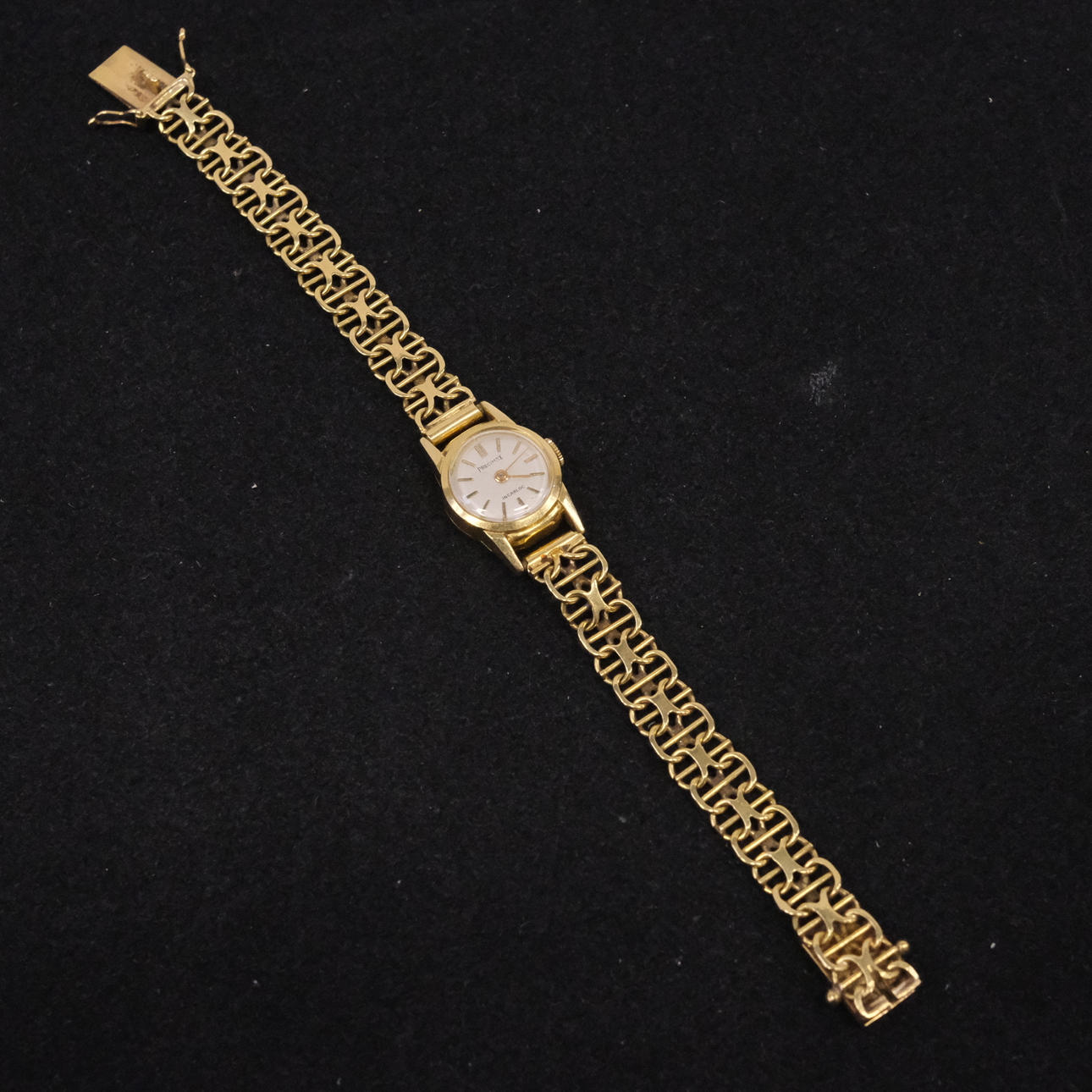 LADIES' WATCH, PRECIMAX, 18K GOLD AND LINK 18K GOLD. Clocks & Watches ...